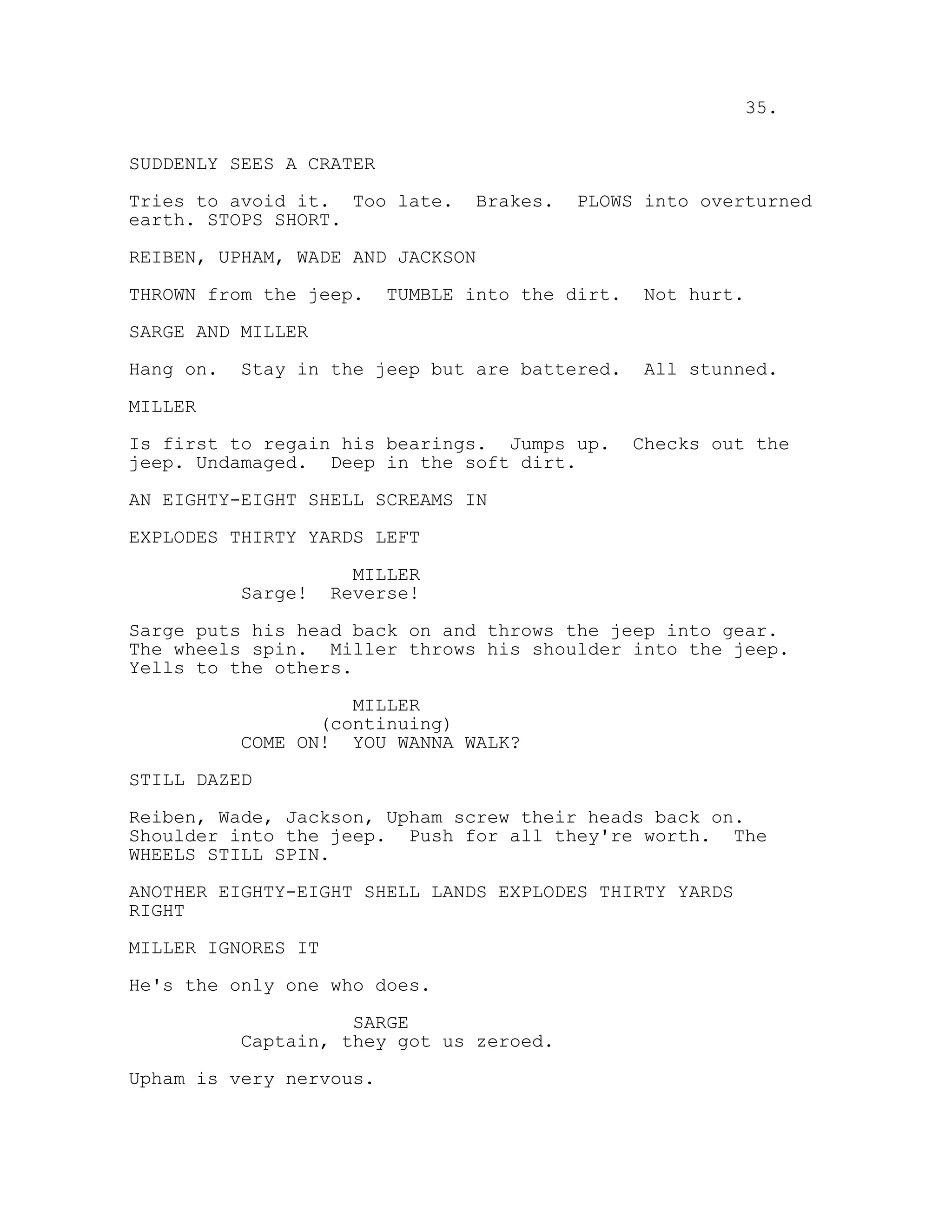 Saving Private Ryan movie script 1998 | PDF