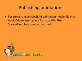 Matlab: Saving And Publishing | PPT