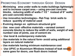 Making Buildings Cost- Effective through Building Design | PPTX