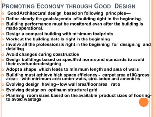 Making Buildings Cost- Effective through Building Design | PPTX