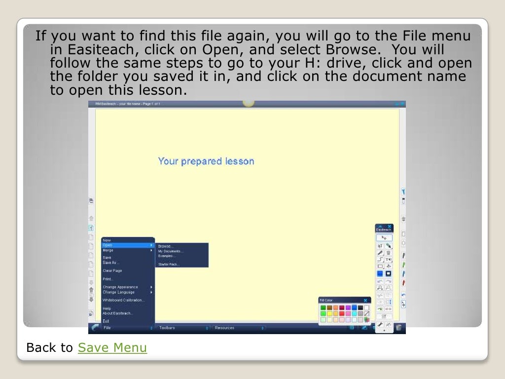 How to Save Your File