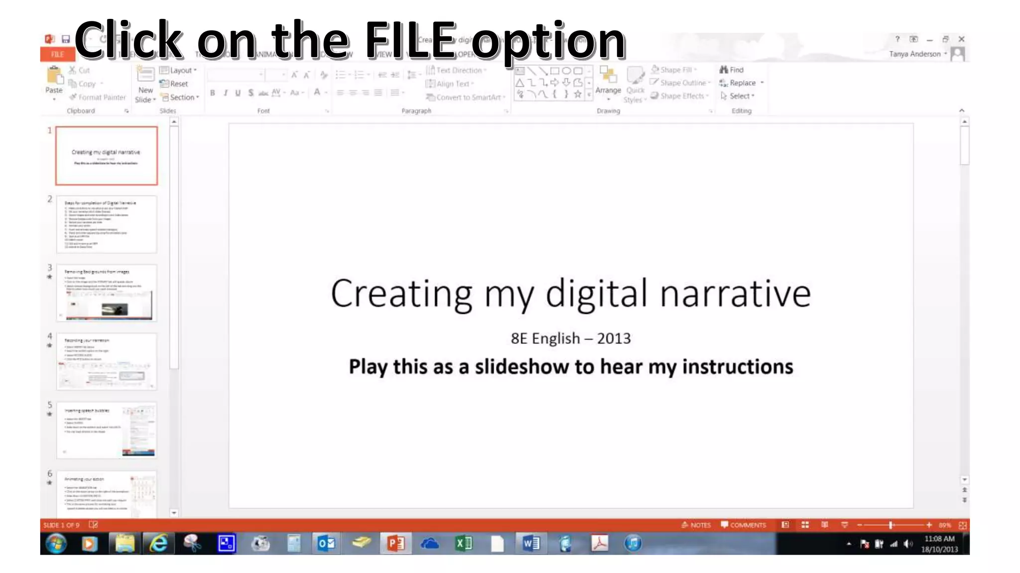 Saving in ppt | PPTX