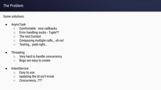 Saving lives with rx java | PPT