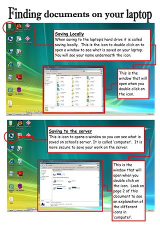 Saving locally and to the server | PDF