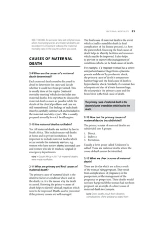 Saving Mothers and Babies: Maternal mortality | PDF