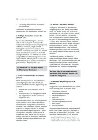 Saving Mothers and Babies: Perinatal mortality | PDF