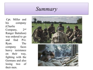 Saving Rrivate Ryan | PPTX