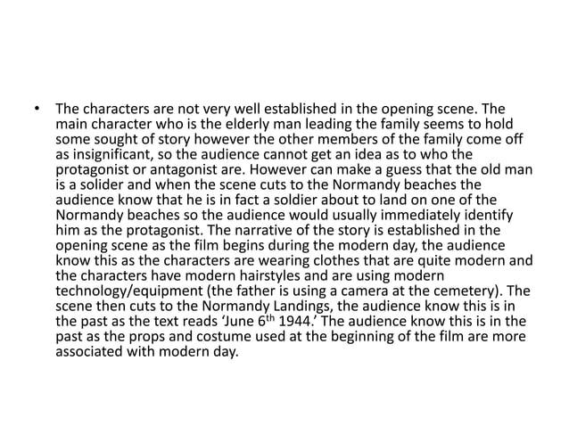 Saving private ryan | PPTX