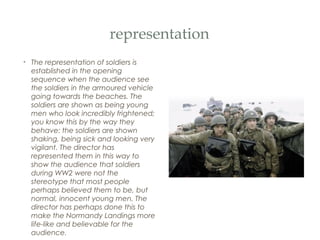 Saving private ryan opening sequence analysis | PPT