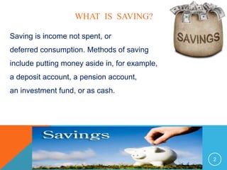 Savings in banks and post offices (india) | PPT