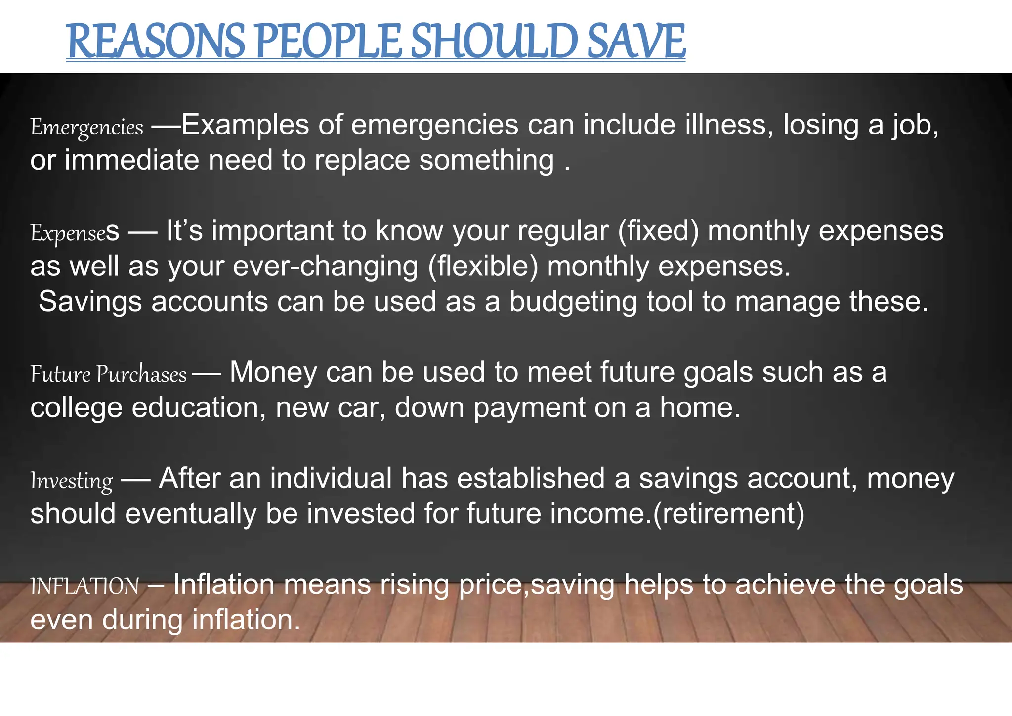 INTRODUCTION TO SAVINGS RELATED TO FINANCE.pptx