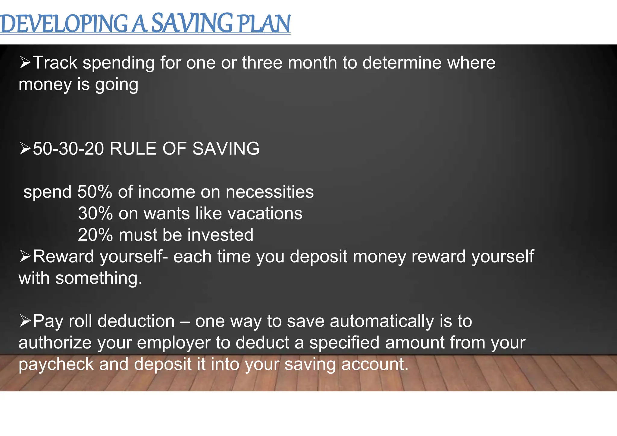 INTRODUCTION TO SAVINGS RELATED TO FINANCE.pptx