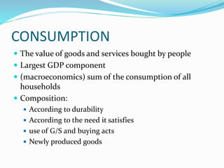 Savings and Consumption | PPTX