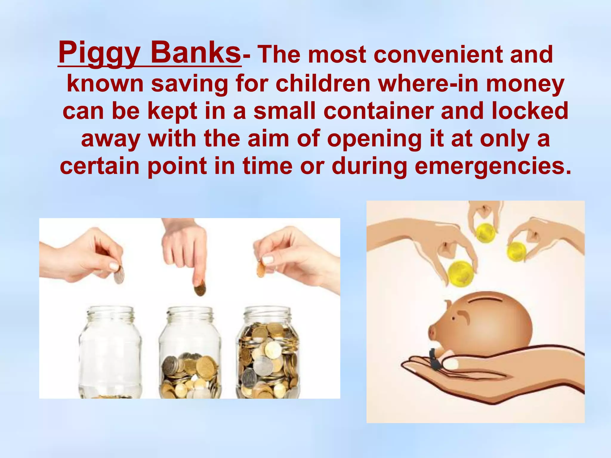 Importance of Saving | PPTX