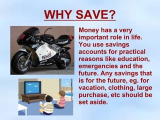 Importance of Saving | PPTX