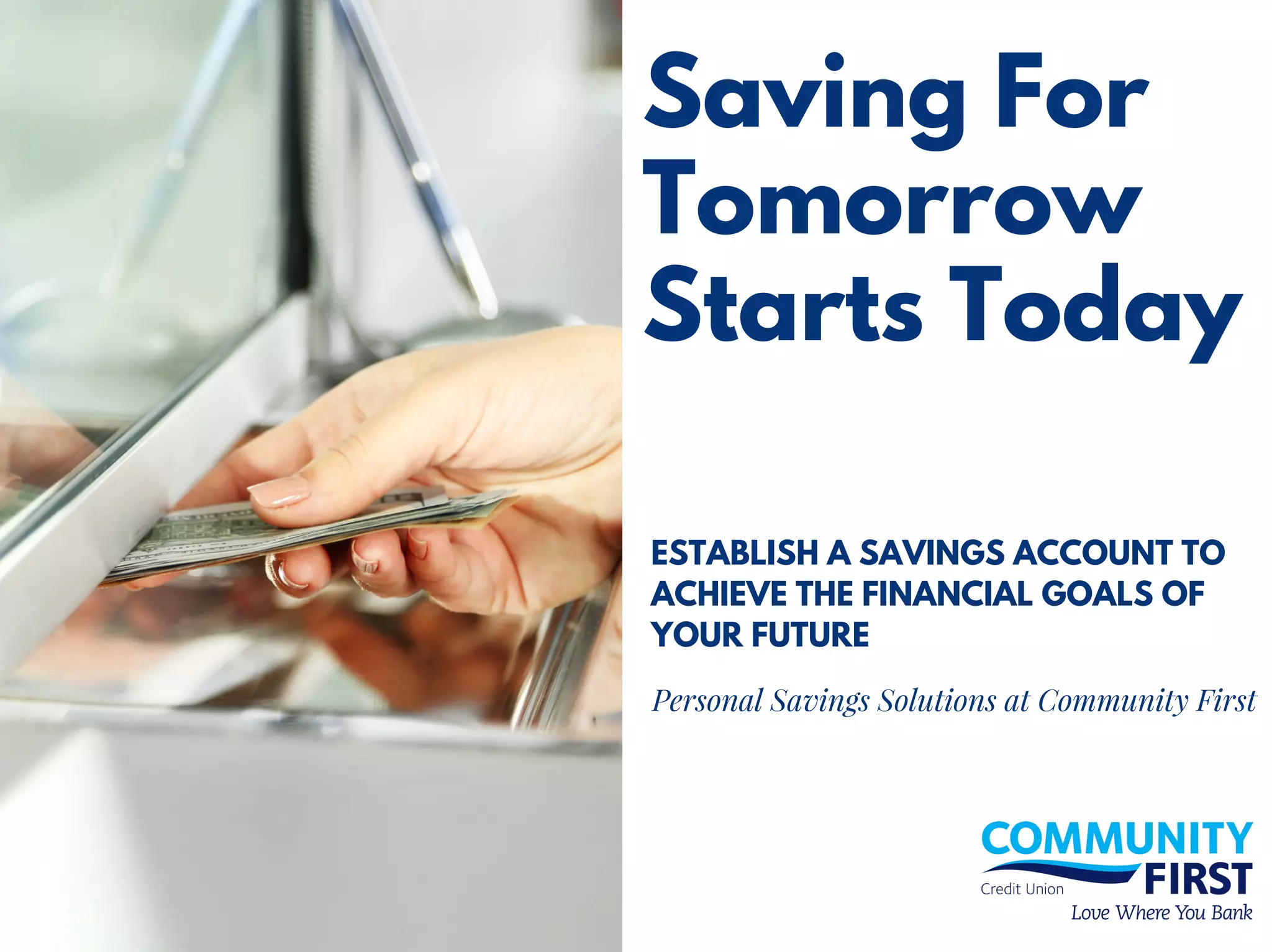 Saving for Tomorrow Starts Today | PDF