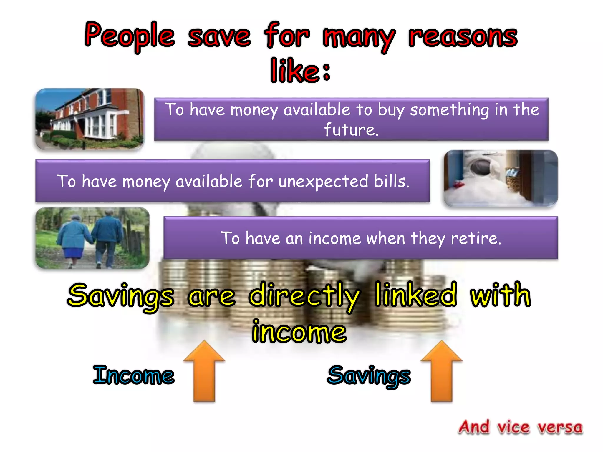 Savings and investment | PPTX