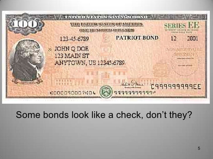 Savings bonds
