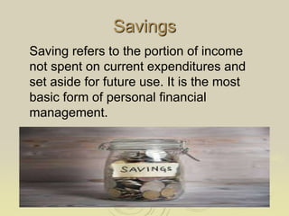 Saving and Investing: Understanding the Key Differences | PPT