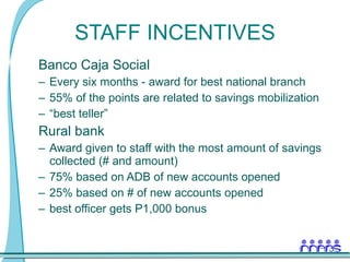 Savings mobilization strategies | PPT