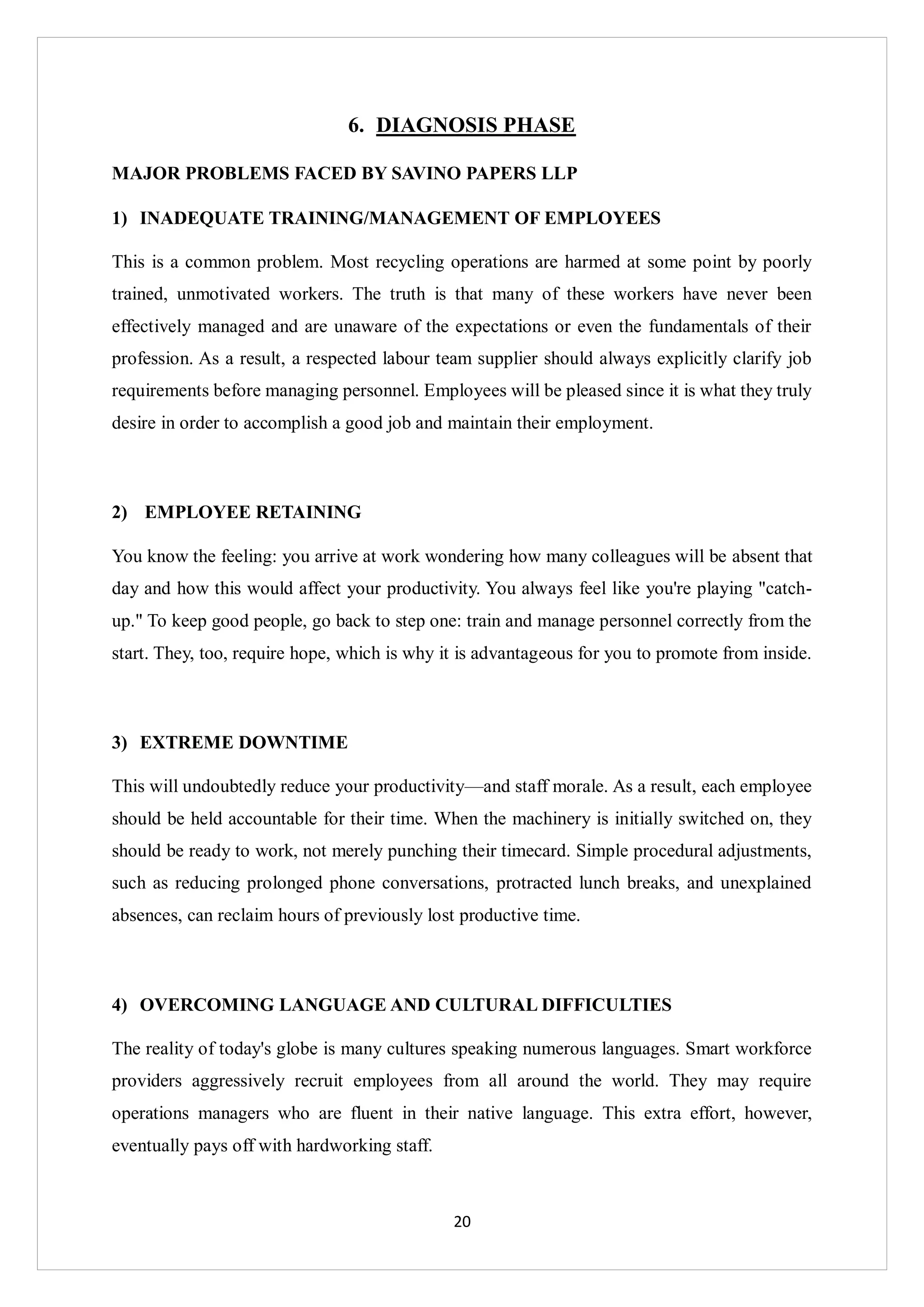 waste management of waste papers (Keywords: Recycling of waste papers ...