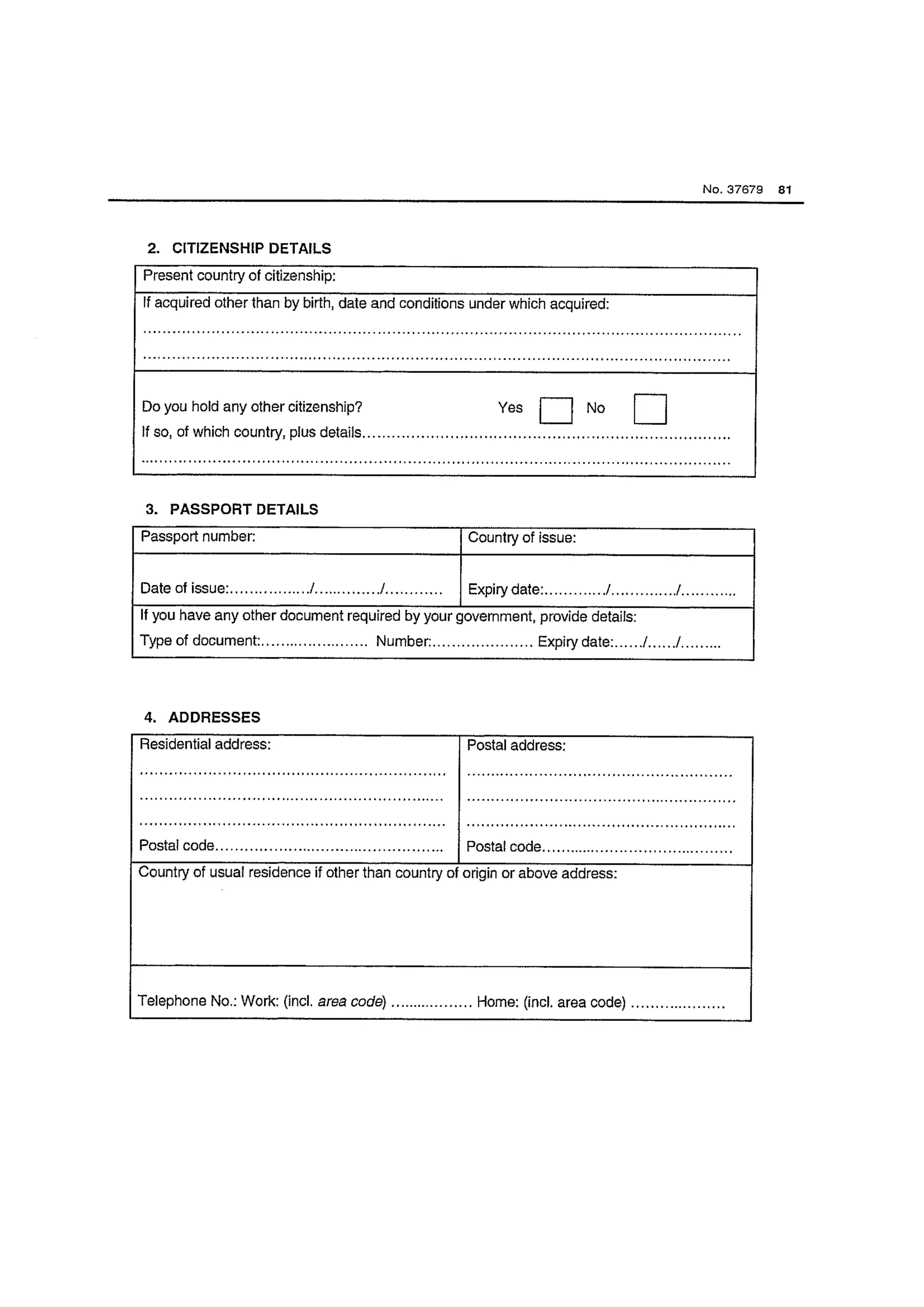 SA VISA APPLICATION FORM ffff kh dsa 1.ppt
