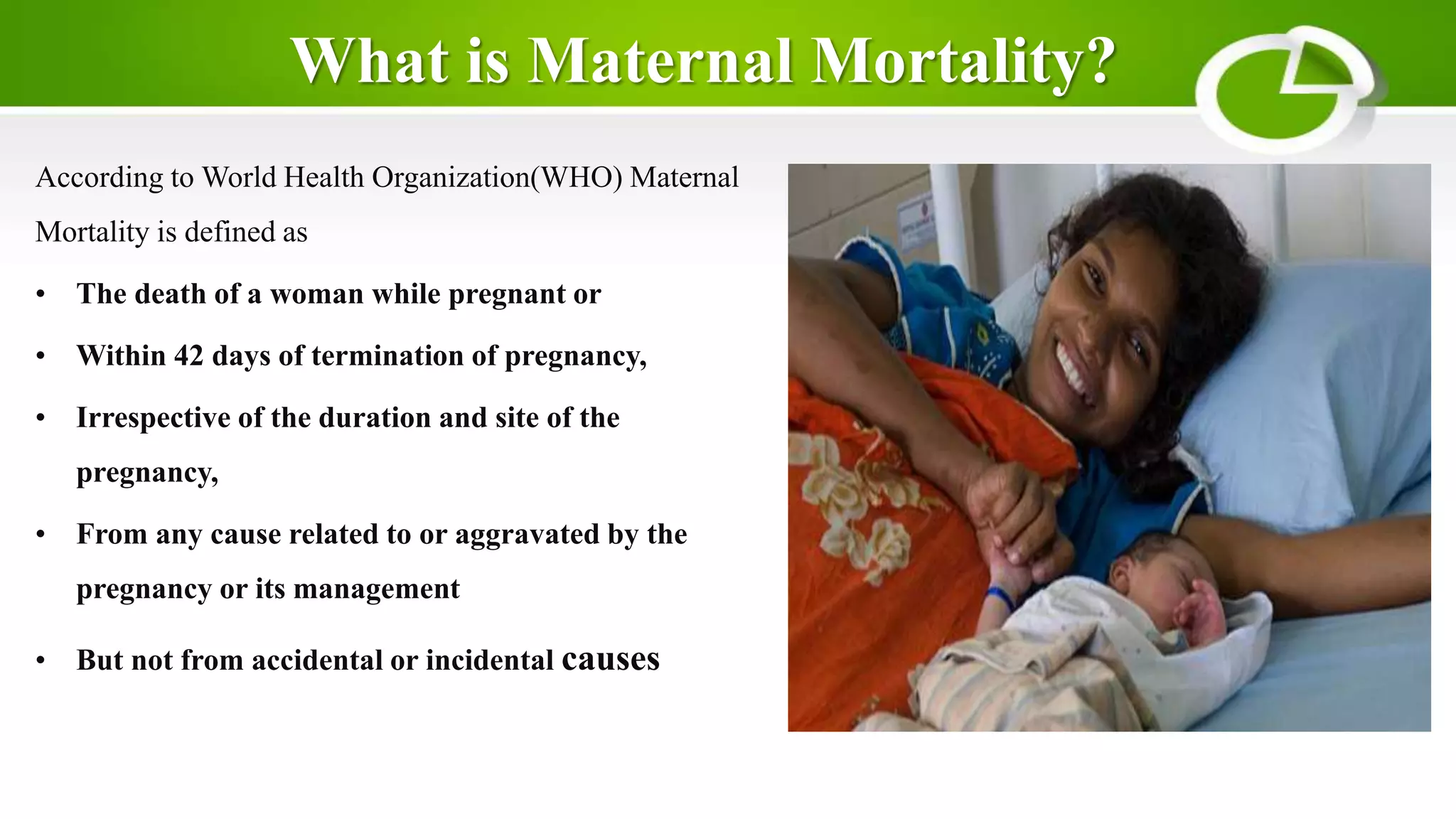 maternal mortality in india | PPTX
