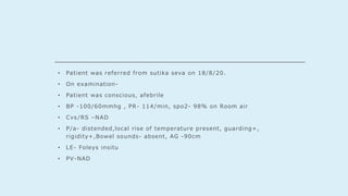 a post LScs complication | PPTX