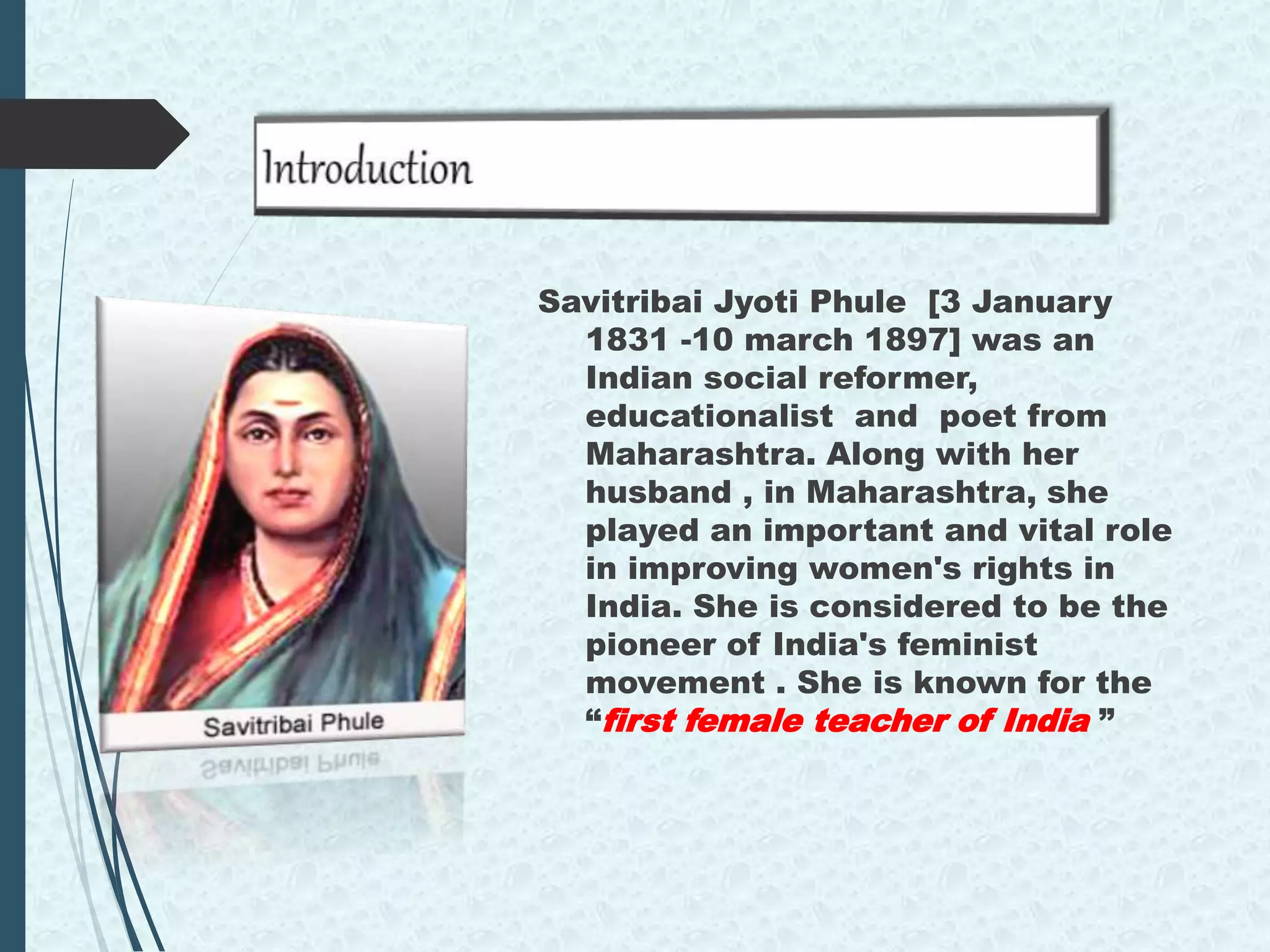 Savitrabai Phule - Presentation.pptx