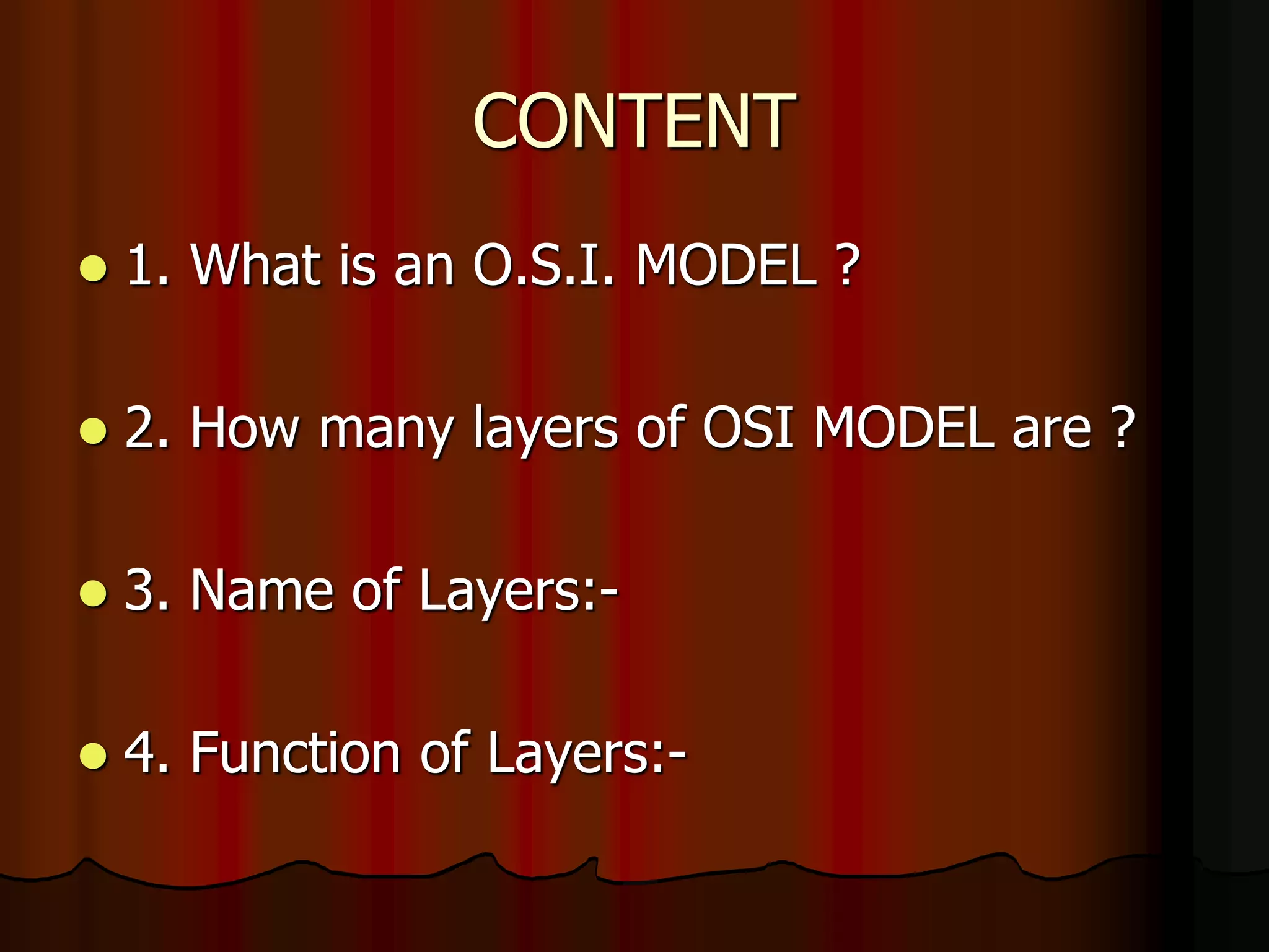 Osi Reference Model Ppt Ppt Computer Networking Computing