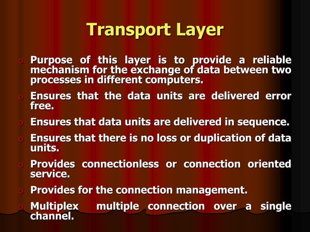 Osi Reference Model Ppt Ppt Computer Networking Computing