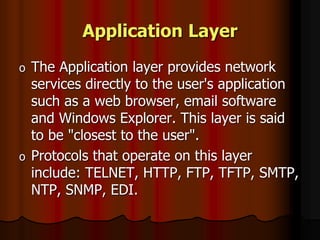 osi reference model ppt | PPT