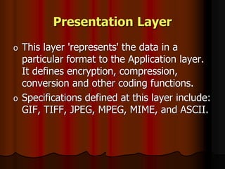 osi reference model ppt | PPT