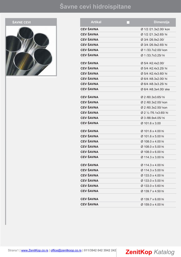 Savne cevi-hidroispitane | PDF