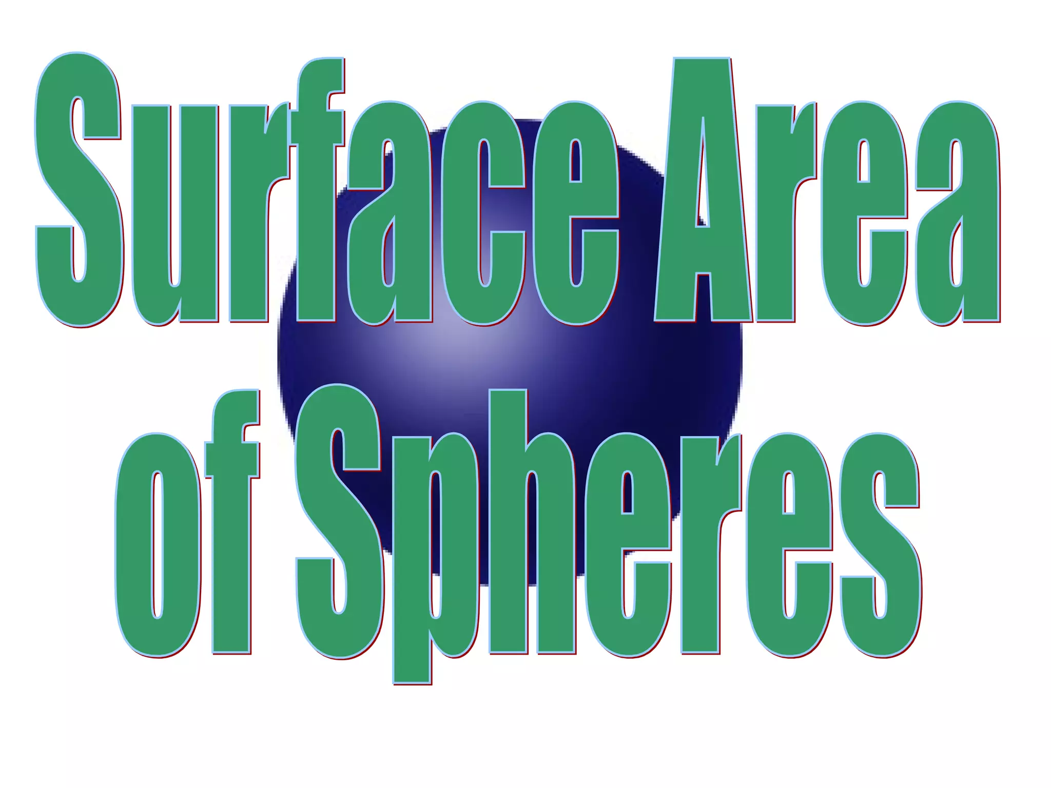 Sa volume spheres | PPT