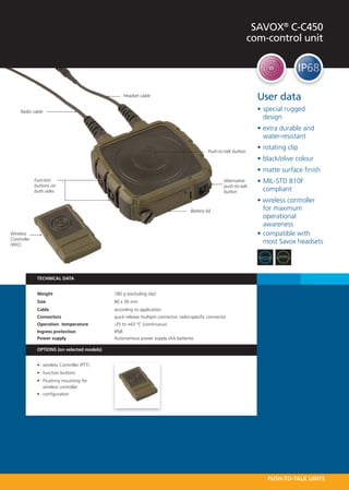 Savox products fire-rescue_web | PDF