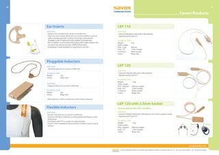 Savox products police-security | PDF