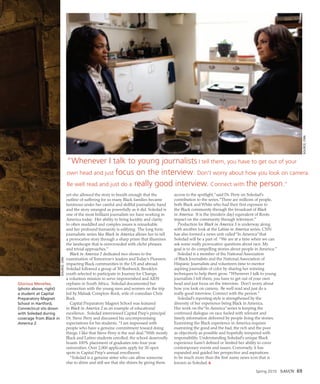 Soledad O'Brien Cover Story - Savoy Magazine by Edward Cates | PDF