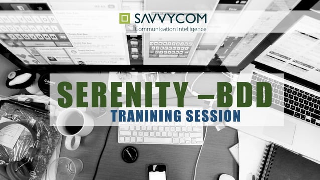 Serenity-BDD training | PPT