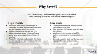 Savv y presentation (1) (2) | PPT