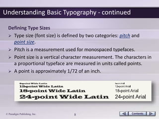 Saw13 ch02-ppt | PPTX | Desktop Publishing | Computer Software and ...