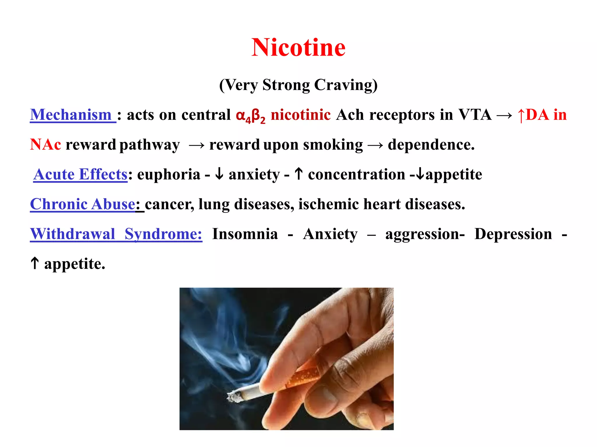 Pharmacotherapy of Drug Abuse or Addiction (Intoxication and Withdrawal ...