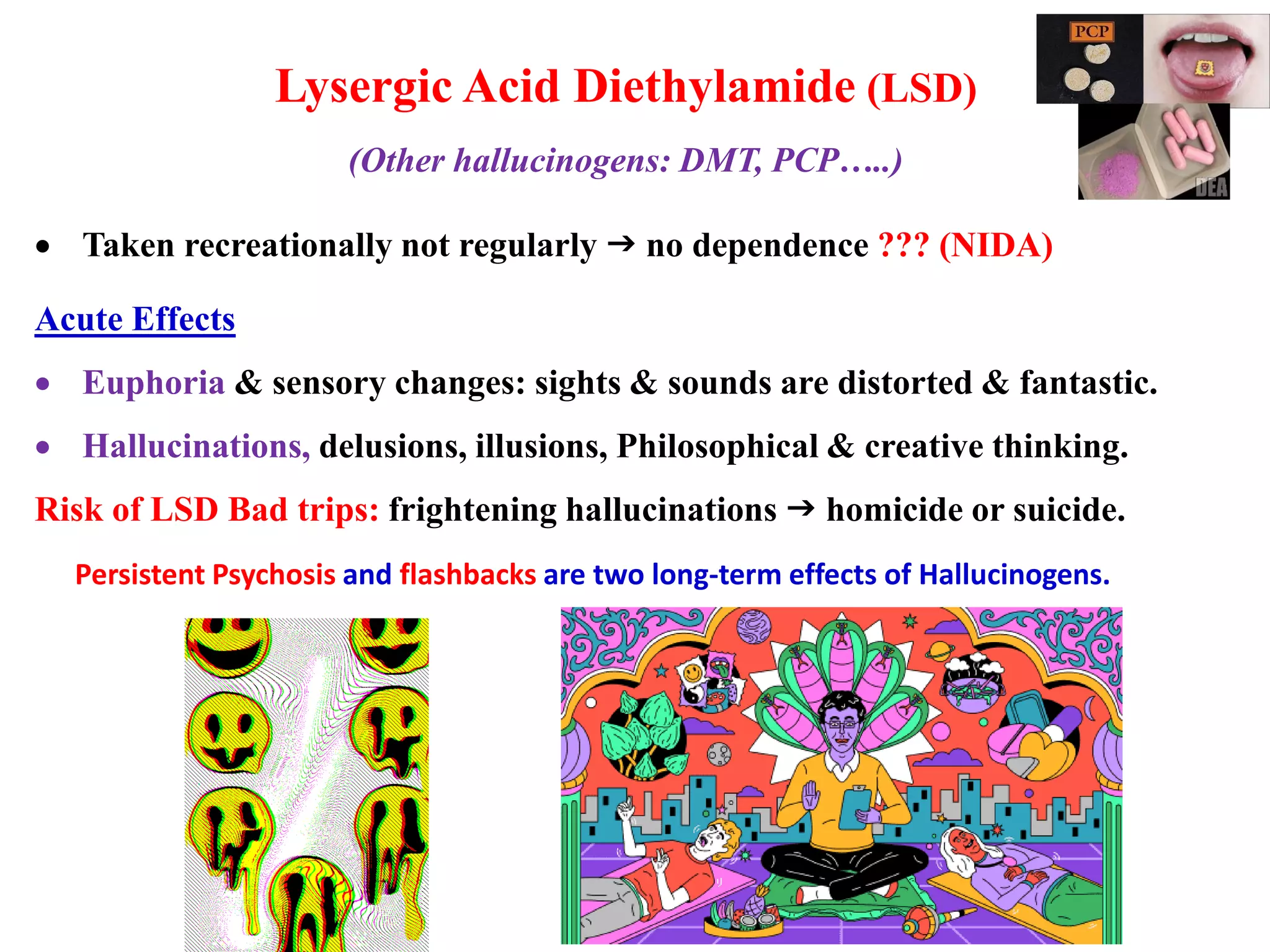 Pharmacotherapy of Drug Abuse or Addiction (Intoxication and Withdrawal ...