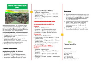 Brosur Pupuk AGRODYKE Untuk Sawit | PPT