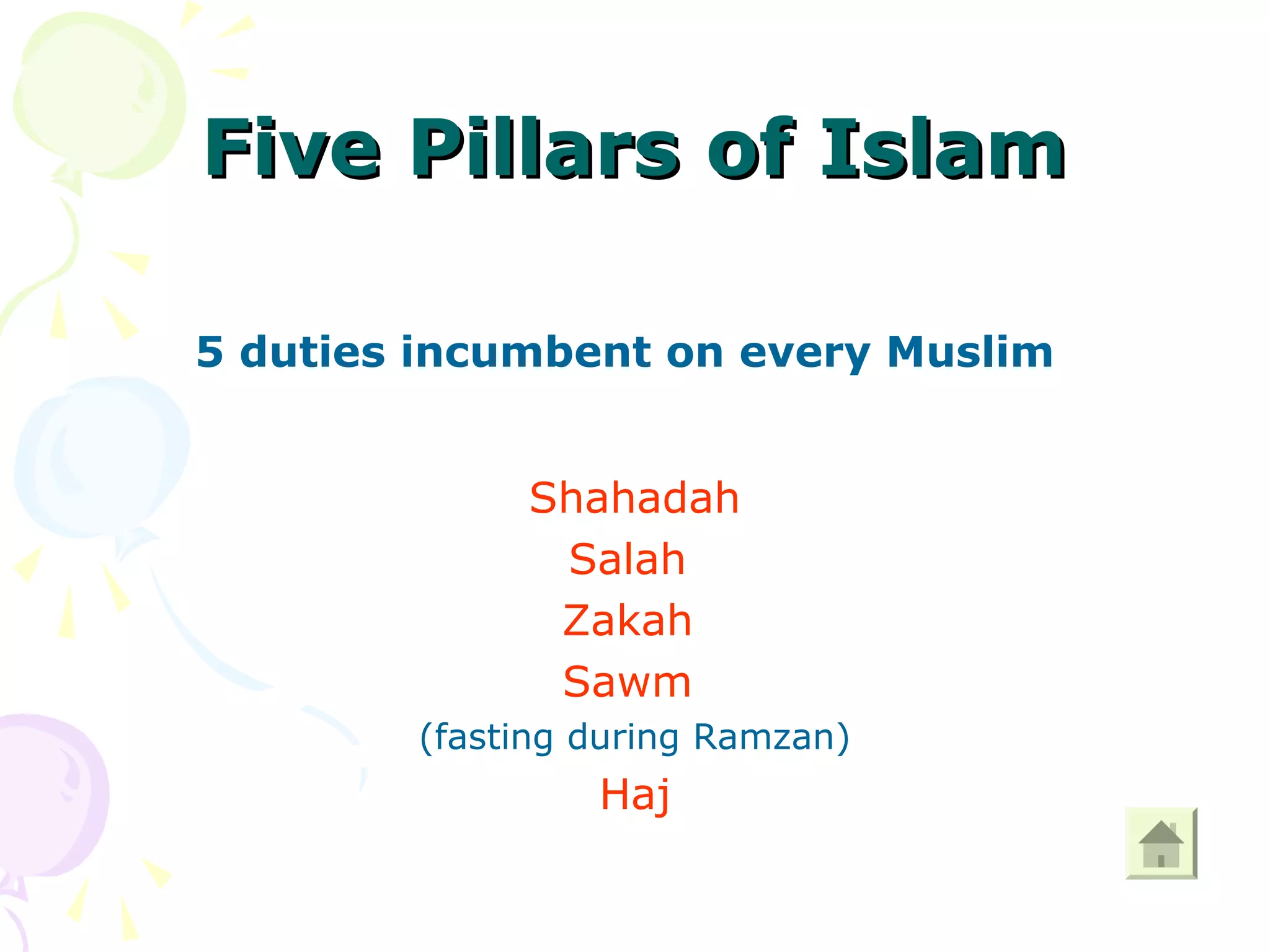 Sawm - the Islamic fast | PPS