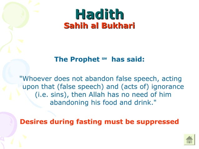 Sawm - the Islamic fast | PPS | Islam | Religion & Spirituality