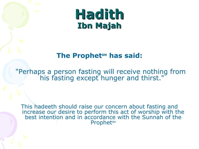 Sawm - the Islamic fast | PPS | Islam | Religion & Spirituality