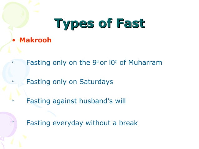 Sawm - the Islamic fast | PPS | Islam | Religion & Spirituality