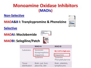Atypical Antidepressants Monoamine Oxidase Inhibitors, 51% OFF
