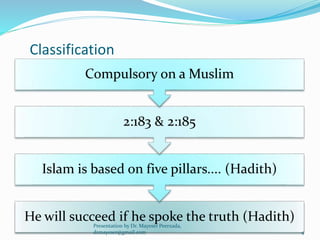 Sawm or Siyam.pptx | Islam | Religion & Spirituality